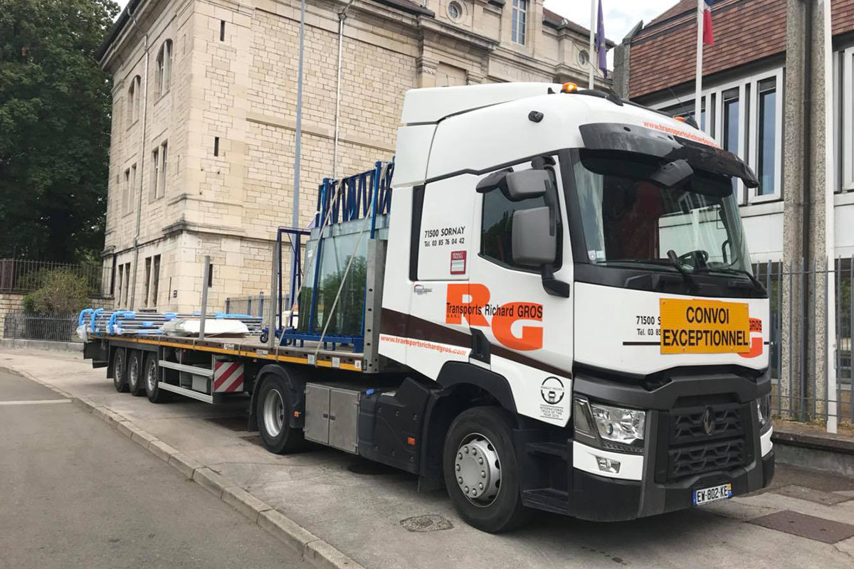 Transports Plateau 71 - Nos prestations en images - Transports Gros